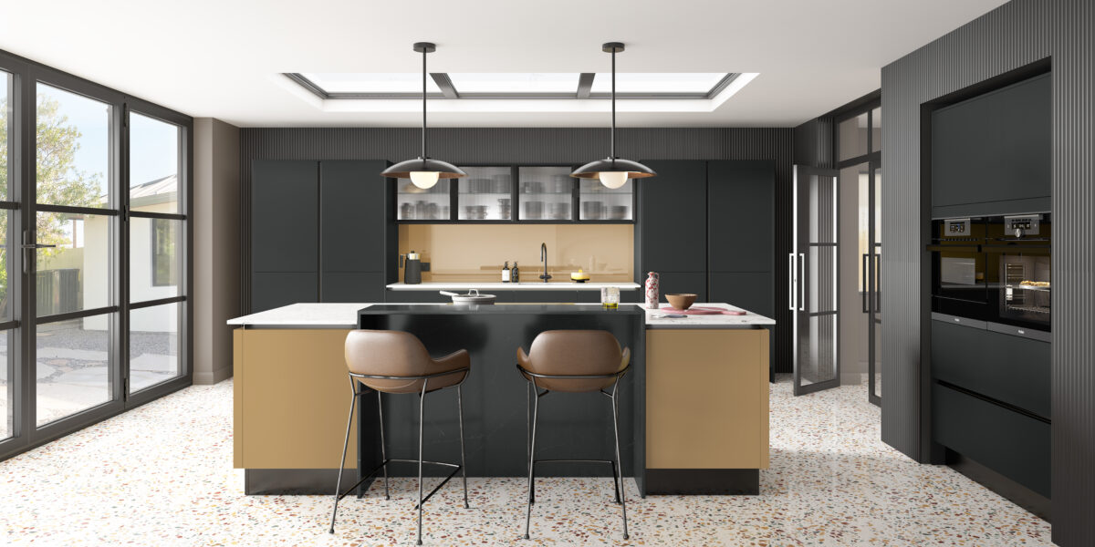 Creating a multi-purpose kitchen with an island